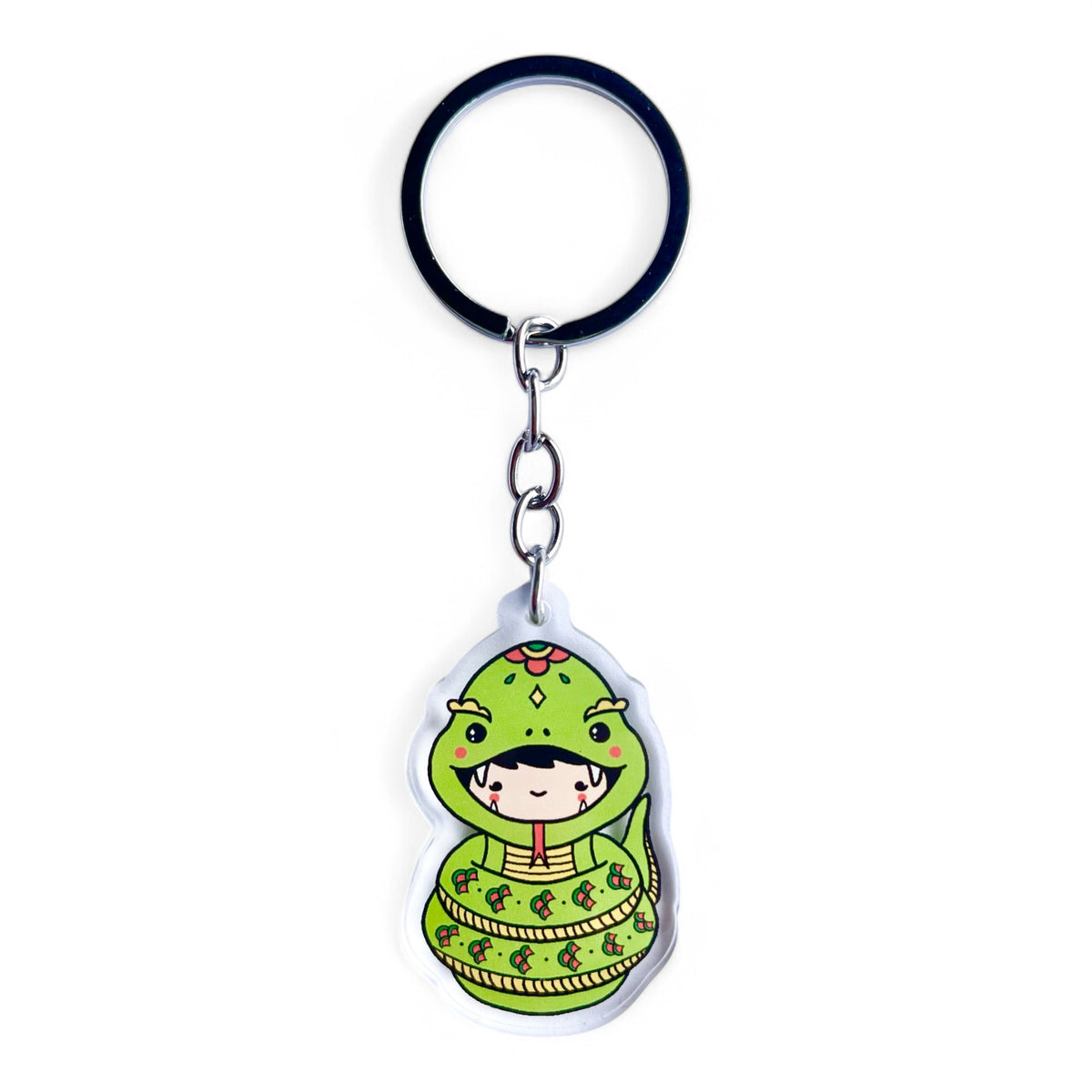 Year of the Snake Keychain | fun, affordable, cute | Crywolf