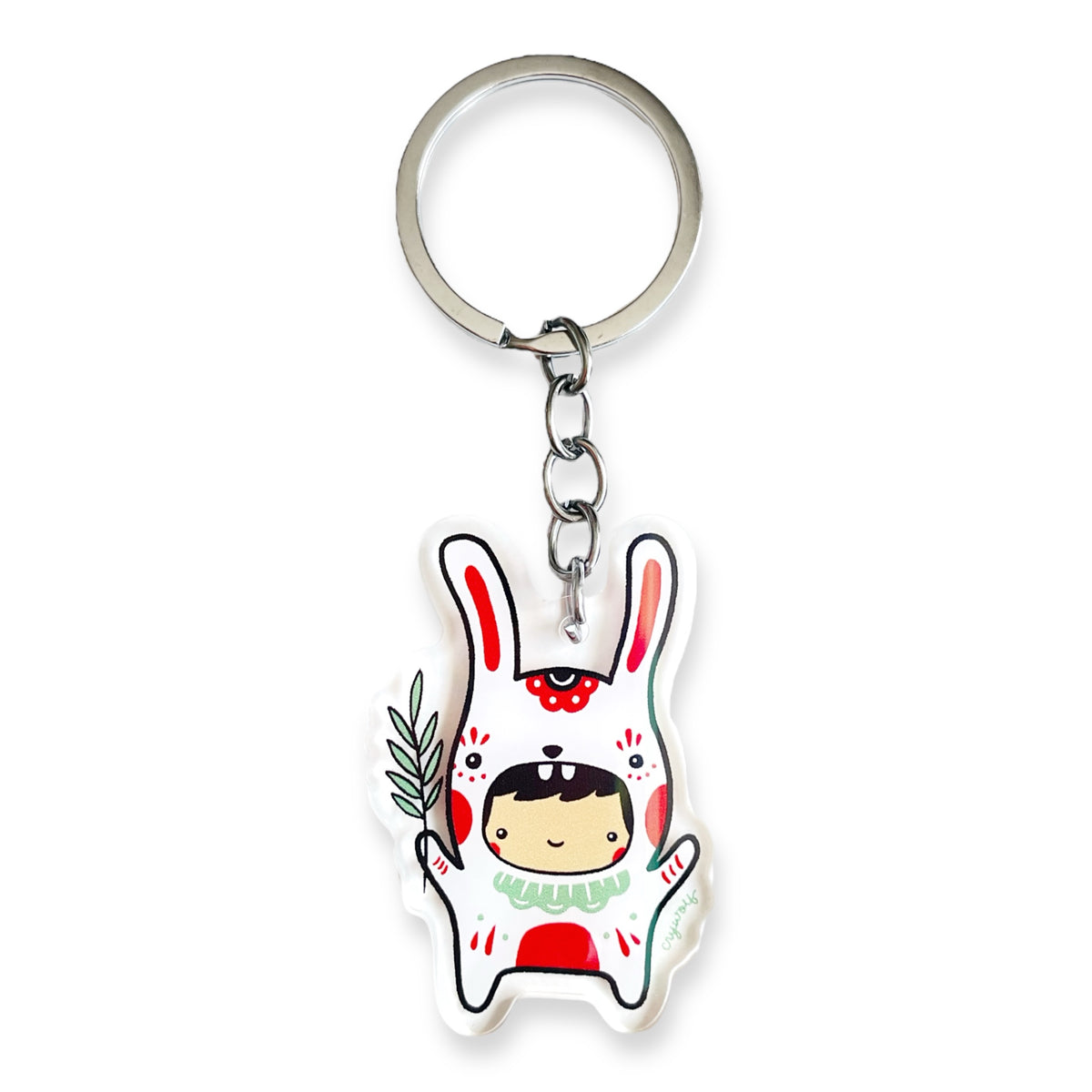Year of the Rabbit Keychain | fun, affordable, cute | Crywolf