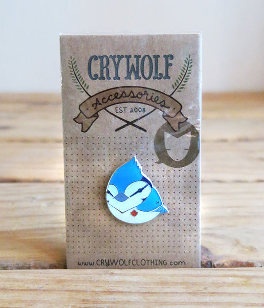 Toronto Jay Enamel Pin | fun, affordable, cute | Crywolf