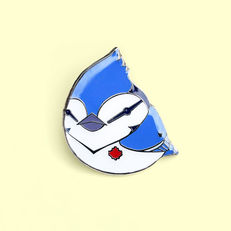 Toronto Jay Enamel Pin | fun, affordable, cute | Crywolf