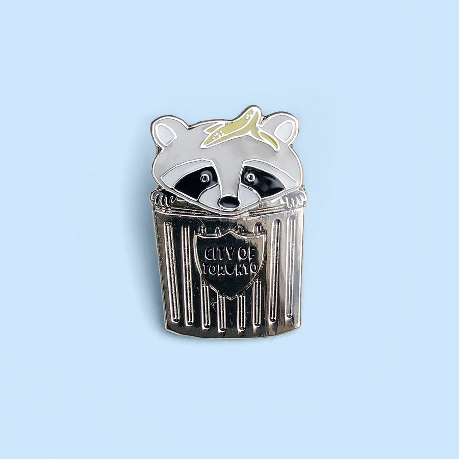 Trash Panda Raccoon Enamel Pin | fun, affordable, cute